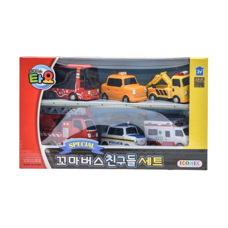 Jual Tayo The Little Bus TYT112010 Mini Cars Set Action Figure [6 ...