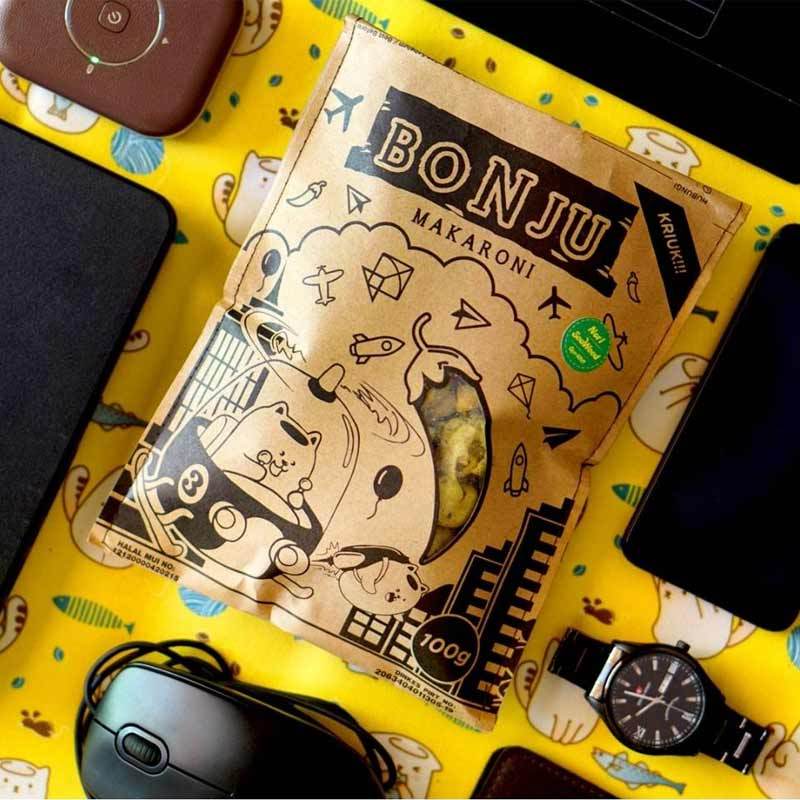 Jual Bonju Makaroni Rasa Rumput Laut di Seller Mikido Shop - Kemiri ...