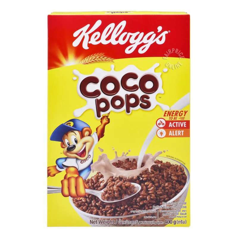 Jual Kellogg's Cereal Coco Pops 400g di Seller BisQuitto Shop - Baloi ...