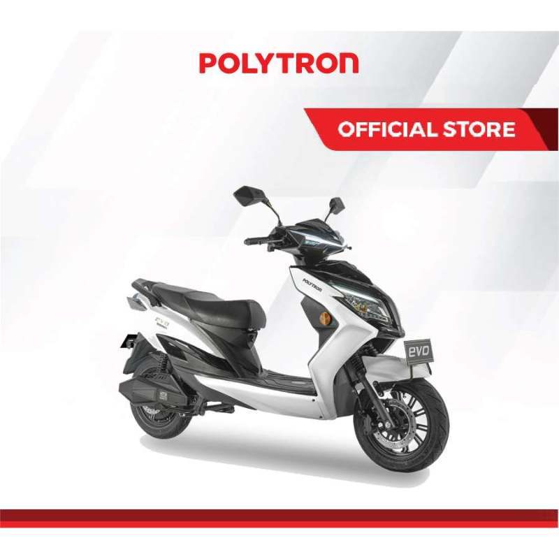 Jual Polytron EVO Electric Sepeda Motor Listrik - Pure White di Seller ...