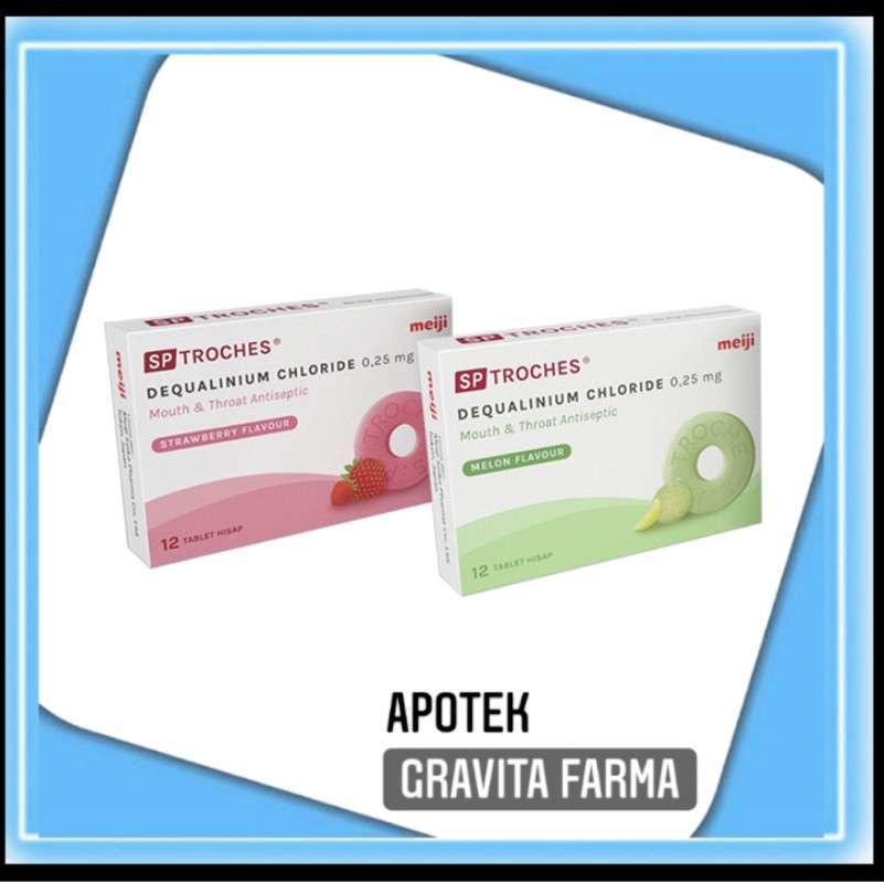 Jual Sp Troches 12 Tablet Strawberry Di Seller Apotek Gravita Farma ...