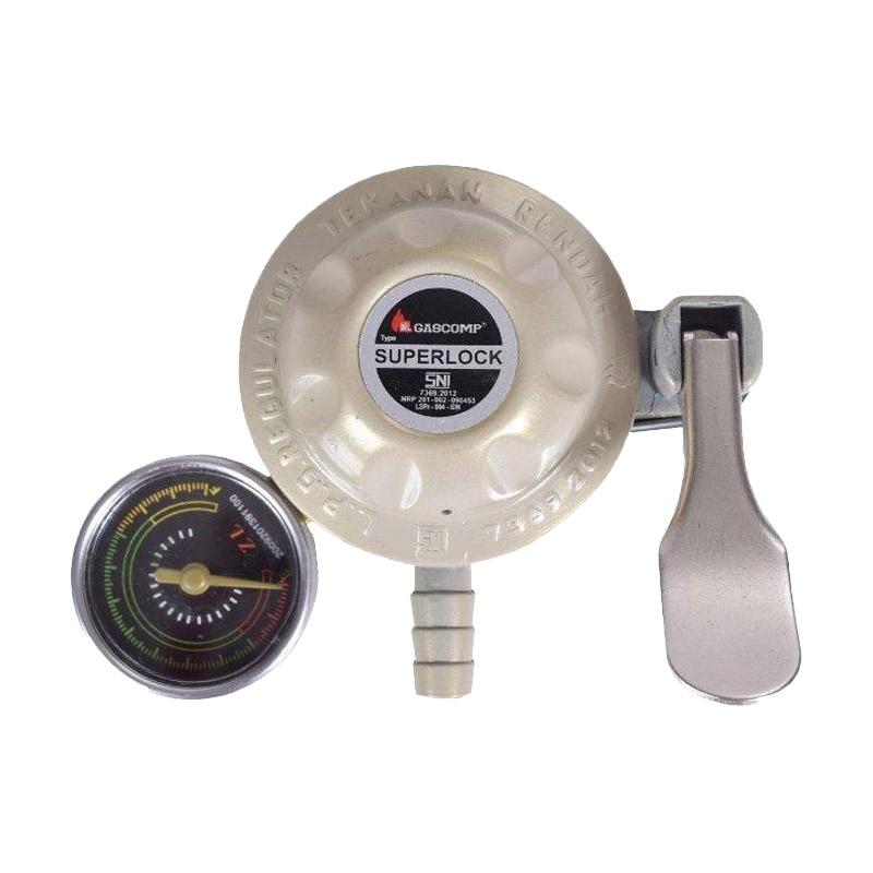 Promo Gascomp GRS-01 Regulator Meter Super Lock - Cream Diskon 1% di ...