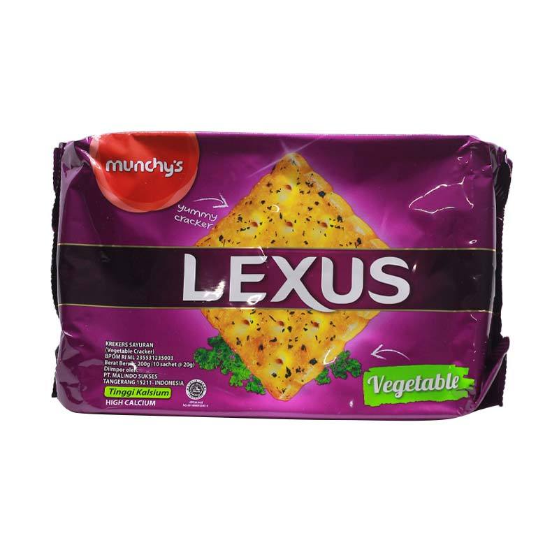 Jual Munchy's Lexus Vegetables Family Biskuit [200 g/ Pack] di Seller ...