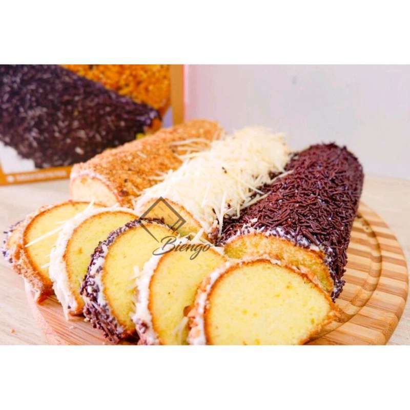 Promo Kue Bolu 3 Rasa ( cokelat keju kacang) 700 gram Diskon 17% di ...