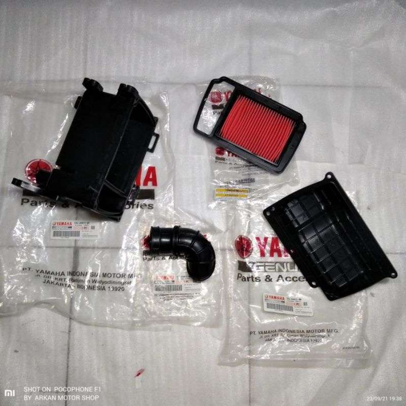 Jual Box Filter Udara Set Mio Karbu Sporty Smile Ori Ygp Tabung Filter ...