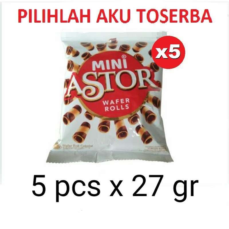 Jual Mini Astor Coklat 27 Gr - ( Harga Per 5 Pcs ) Di Seller Pilihlah ...
