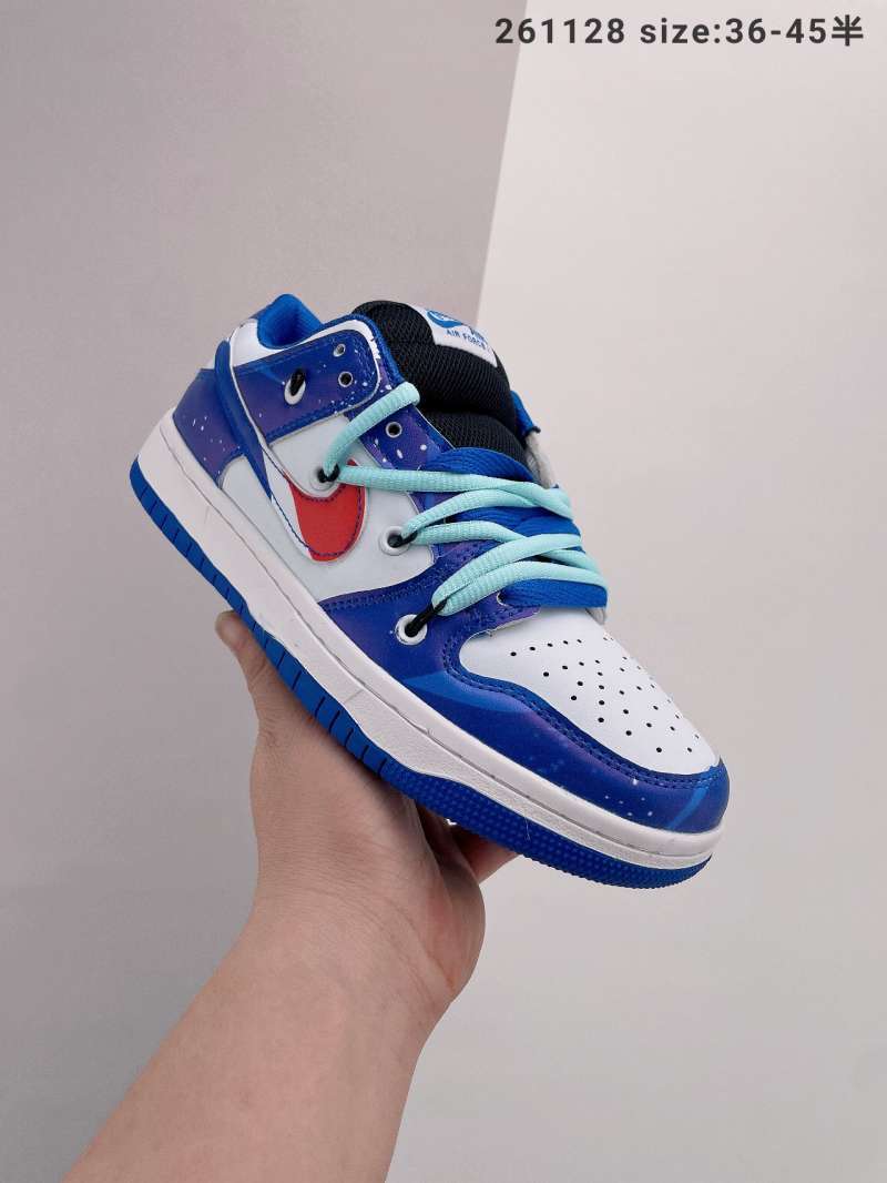 Jual Nike SB Travis Scott × After AJ and AF1 SB Dunk's low top White ...