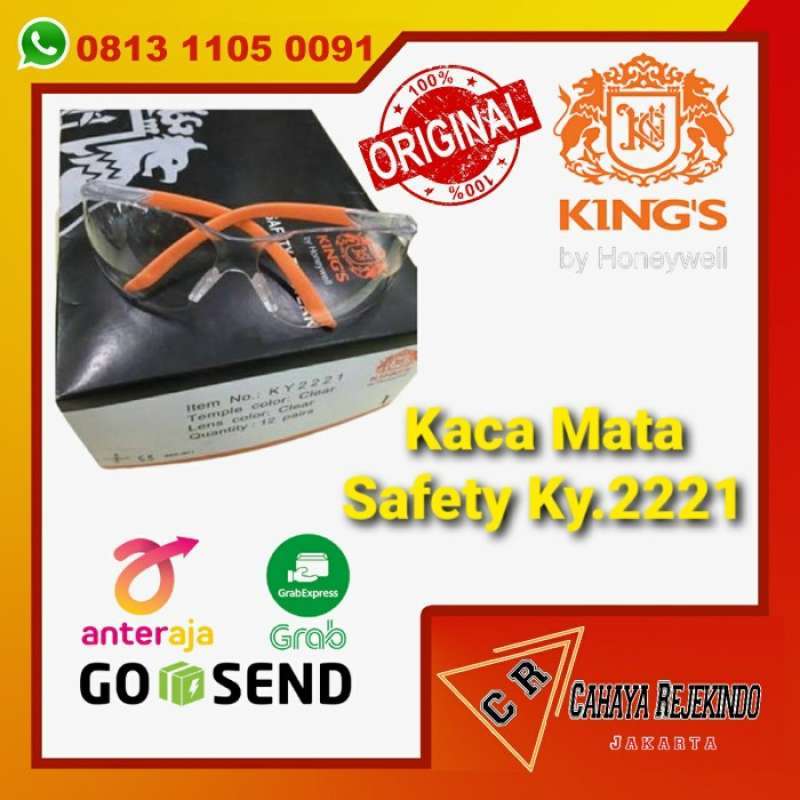 Jual Kings Safety Glasses Original Murah - Harga Diskon Mei 2024 ...