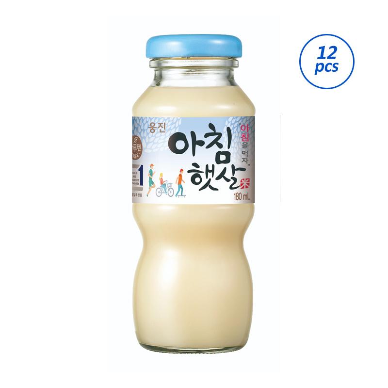 Jual WOONGJIN Morning Rice Minuman Khas Korea [180 mL/ Kemasan Botol/ 3 ...