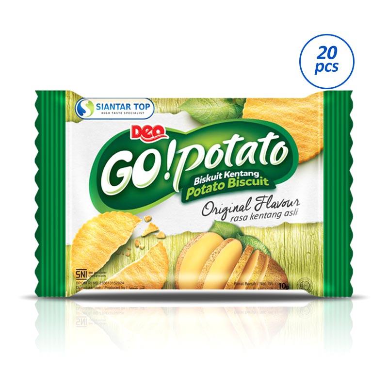 Jual Siantar Top Deo Go! Potato Original [10 Gr X 20 Pcs] Di Seller Pt ...