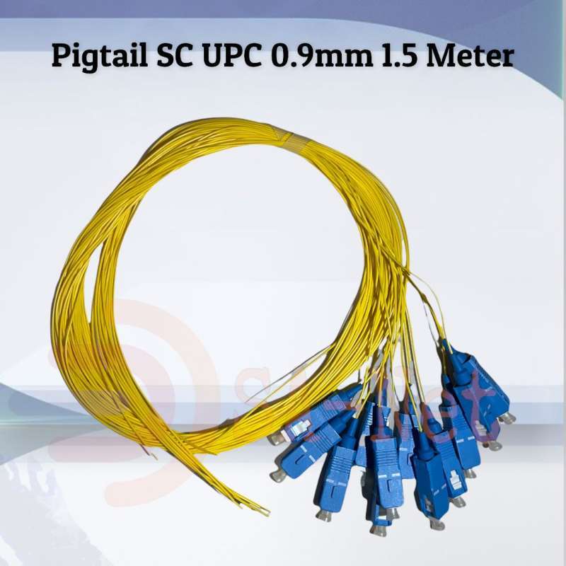Promo KABEL FIBER OPTIK PIGTAIL 0.9MM SC UPC 1.5M Diskon 33% di Seller ...