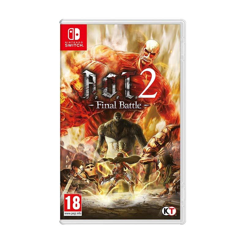 Jual Nintendo Switch Attack on Titan 2 Final Battle Video Game di ...