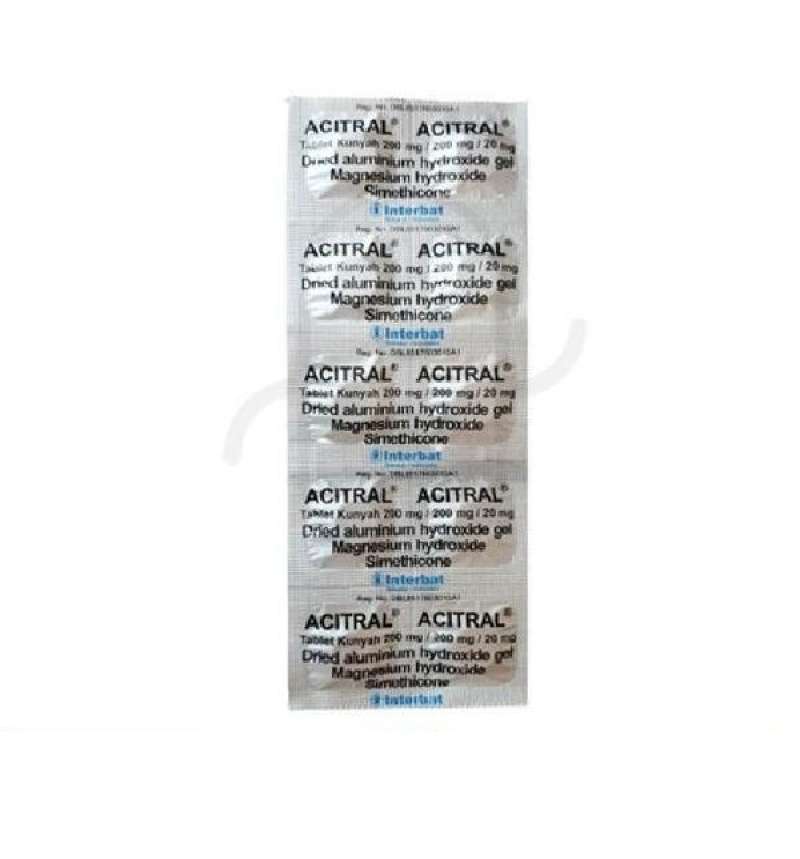 Jual ACITRAL 10 TABLET di Seller Apotek Mose Airlangga - Pondok Karya ...