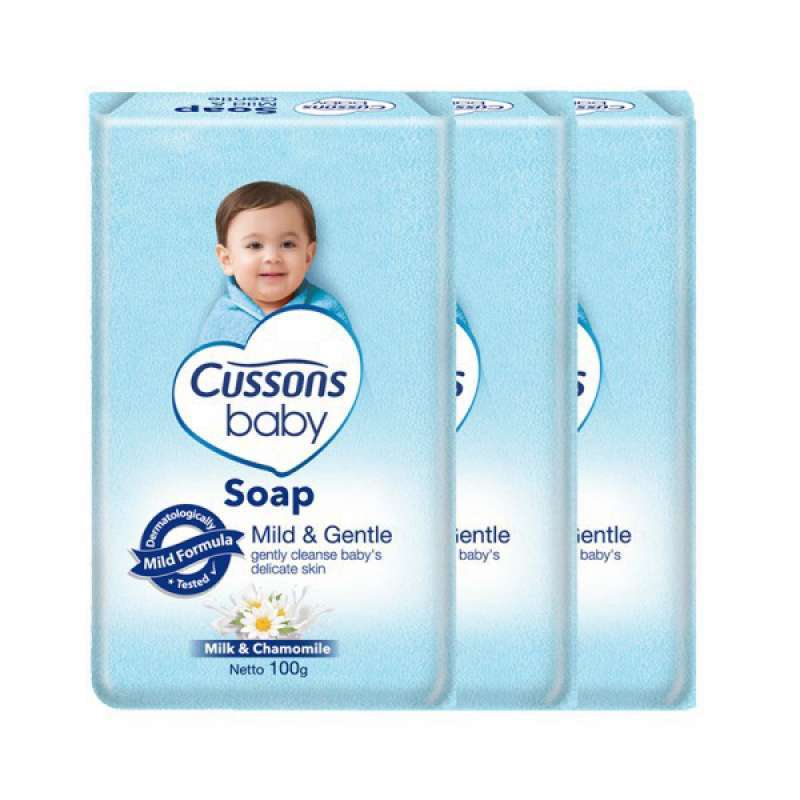 Jual Cussons Baby Soap Mild and Gentle 100gr 3pcs di Seller SEMI GROSIR ...