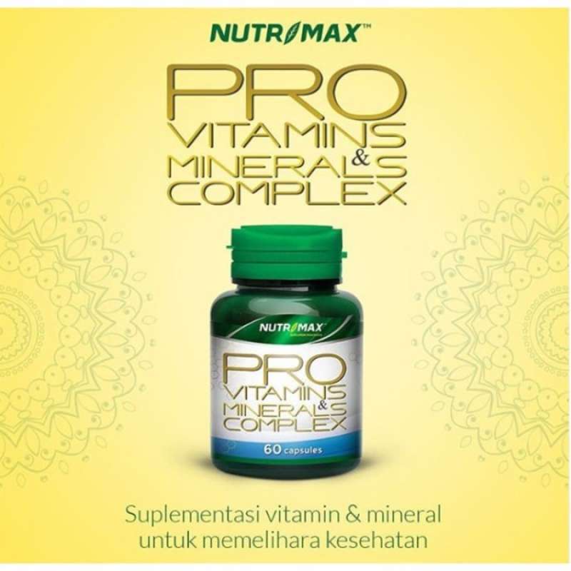 Jual Nutrimax Pro Vitamins 30s / Nutrimax Vitamin & Mineral Complex ... Jual Nutrimax Pro Vitamins 30s / Nutrimax Vitamin & Mineral Complex ...