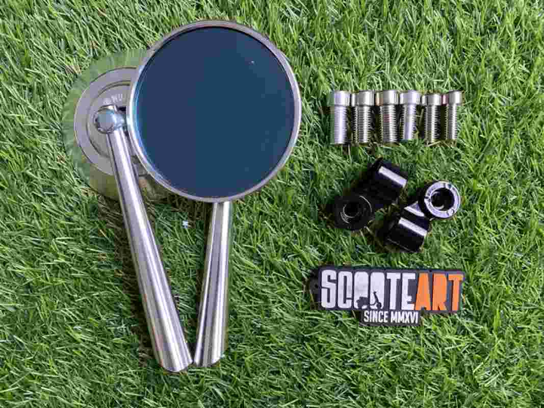 Jual Spion Classic Retro Rep Rizoma Chrome Series Universal Vespa ...