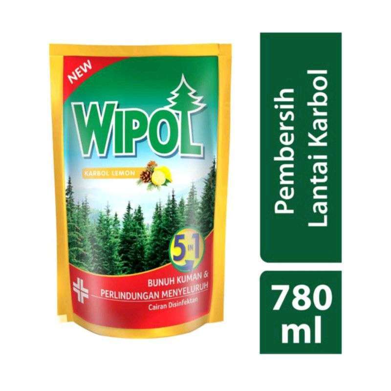 Jual wifol pembersih lantai karbol 780ml isi 12pcs di Seller TOKO ZALFA ...