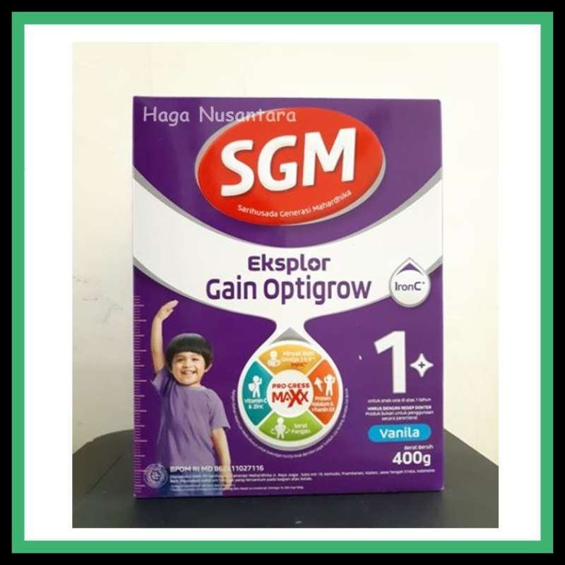 Jual Sgm Gain Optigrow 1+ 400g Di Seller Hdr Store - Jatinegara, Kota ...