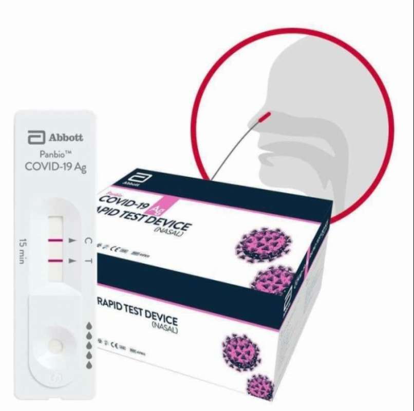 Jual Original Abbott Bioquick Nasal Antigen Swab - 1 Box Isi 25pcs Di ...
