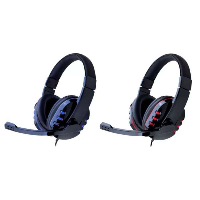 Jual Headphone gaming Mediatech Zeus MSH 016 Microphone - Multicolor di ...