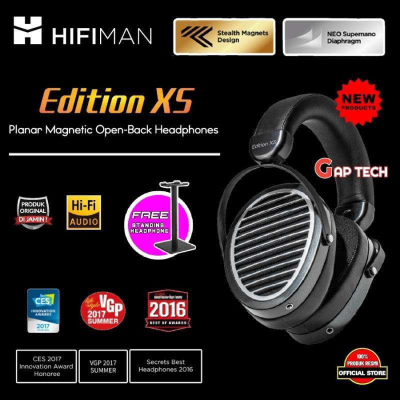 Promo Hifiman Edition XS Hi-Fi Planar Magnetic Open-Back Headphones Original Diskon 17% di ...