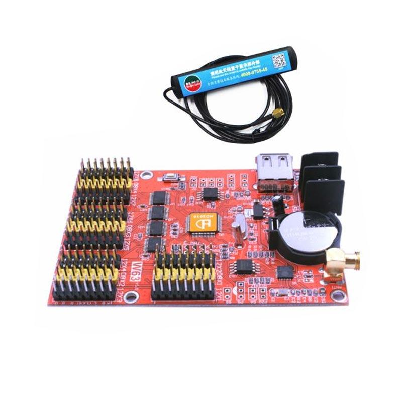 Jual Talled Hd-w63 Controller Card Running Text Usb & Wifi Di Seller ...