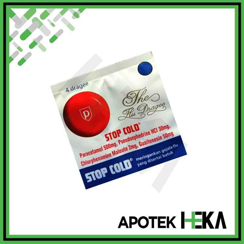 Jual Stop Cold Dragee Strip Isi 4 Tablet - Obat Flu Di Seller Apotek ...