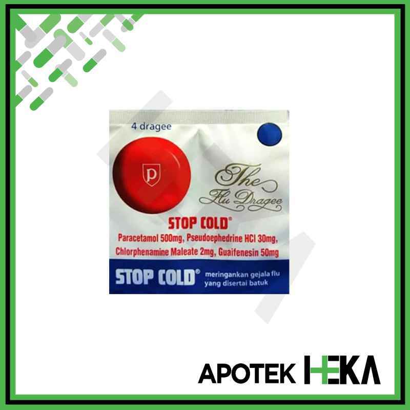 Jual Stop Cold Dragee Strip Isi 4 Tablet - Obat Flu Di Seller Apotek ...