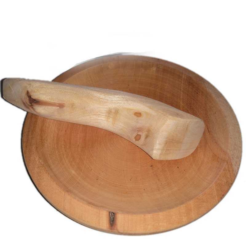 Jual Cobek Ulekan Kayu / Cobek / Coet 1 Set - 20 Cm di Seller anisalgi ...