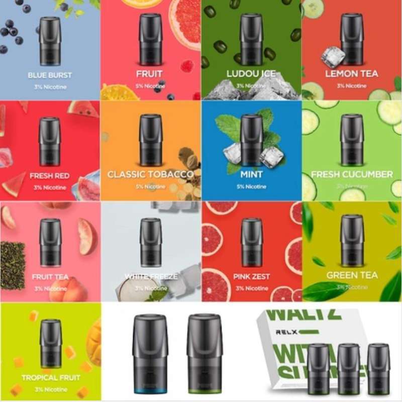 Jual Cartridge Relx Pod Authentic 100% by Relx Tech - Catridge Relx ...