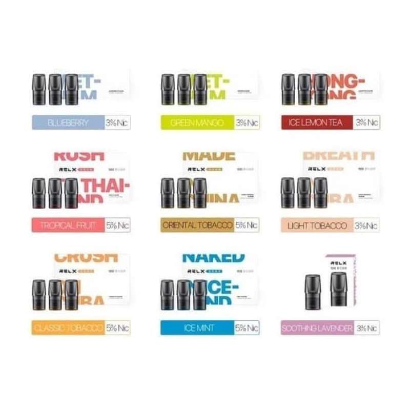 Jual Cartridge Relx Pod Authentic 100% By Relx Tech - Catridge Relx ...