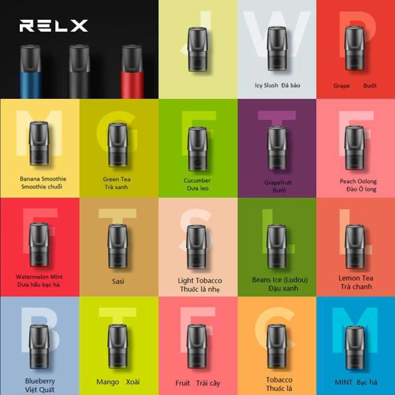 Jual Cartridge Relx Pod Authentic 100% By Relx Tech - Catridge Relx ...