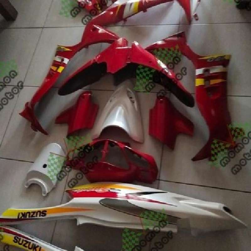 Jual Body halus Satria Hiu Malaysia LSCM Merah suzuki di Seller ...