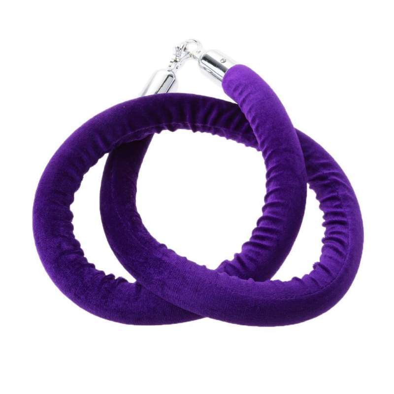 Jual Purple Queue Barrier Stand Posts Rope Divider Crowd Control ...