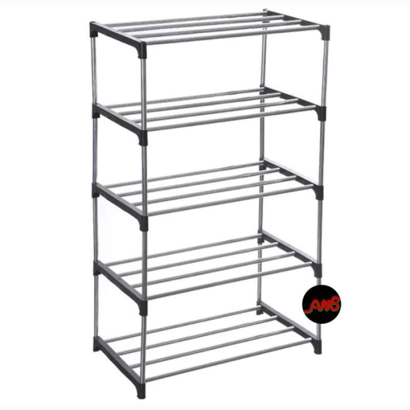Jual Rak Sepatu Serbaguna Rak Portable Besi Rak Susun Shoe Rack di ...