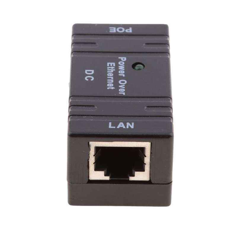 Jual 2Port LAN POE 5V~48V Power Over Ethernet injector Adapter for AP ...