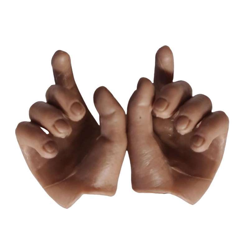 Jual 4x Scale Hand Model With Gestures For 12inch Action Figures Body ...