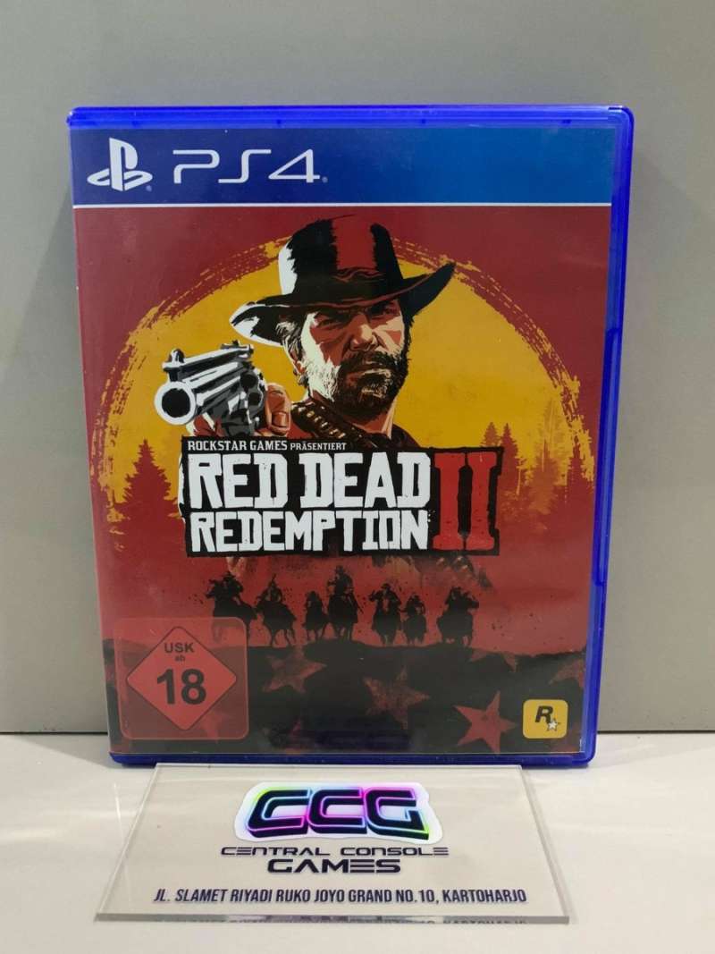 Jual BD Kaset PS4 Red Dead Redemption 2 RDR 2 di Seller Central Console ...