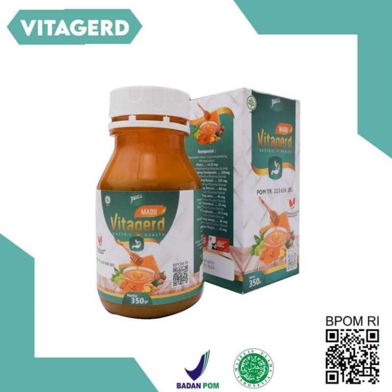 Jual VITAGERD Madu Kesehatan Lambung Vitagerd Atasi Maag dan Asam ...