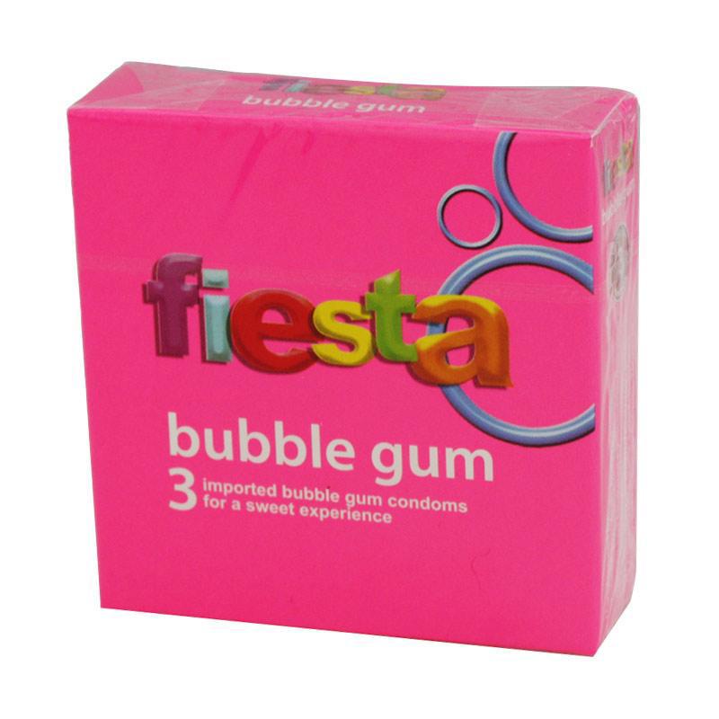 Jual Medan - Fiesta Bubble Gum Alat Kontrasepsi Pria [3 pcs] di Seller ...