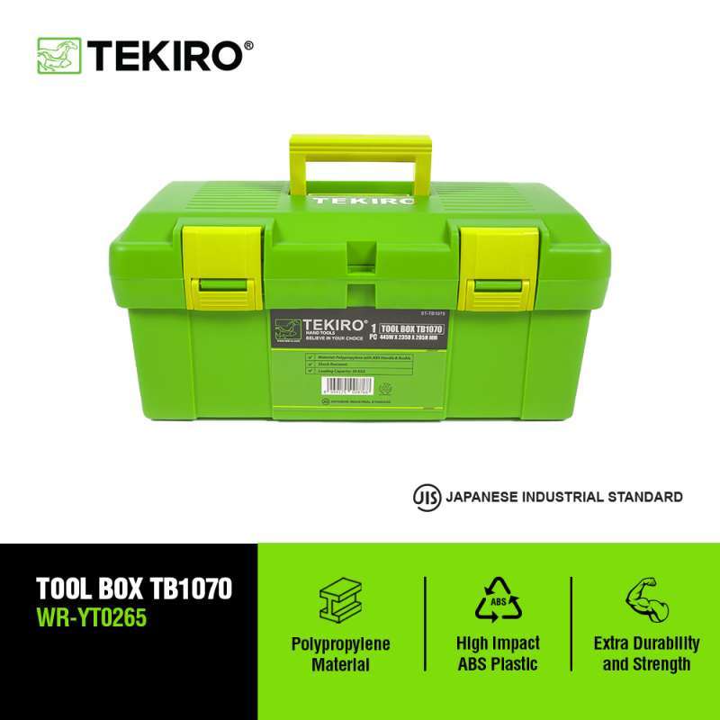 Jual TEKIRO TOOL BOX PLASTIK TB 902 (0210) /TOOL PLASTIK di Seller Tekiro - Nambo Udik, Kab ...