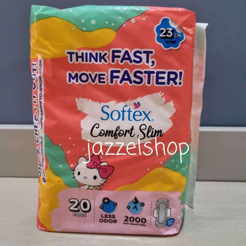 Promo SOFTEX Comfort Slim Wing 23 cm isi 20 pads Diskon 13% di Seller ...