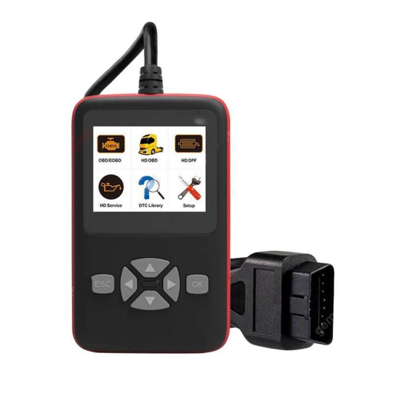 Jual Obd2 Obdii Can Bus Car Heavy Duty Truck Fault Scanner Diagnostic ...