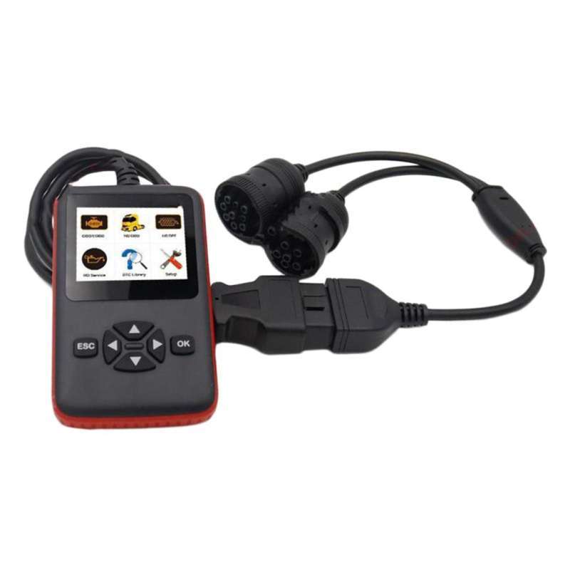 Jual Obd2 Obdii Can Bus Car Heavy Duty Truck Fault Scanner Diagnostic ...