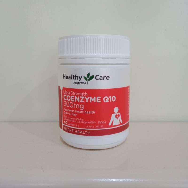 Jual Healthy Care Ultra Strength Coenzyme Q10 300mg 60 Capsules Di ...