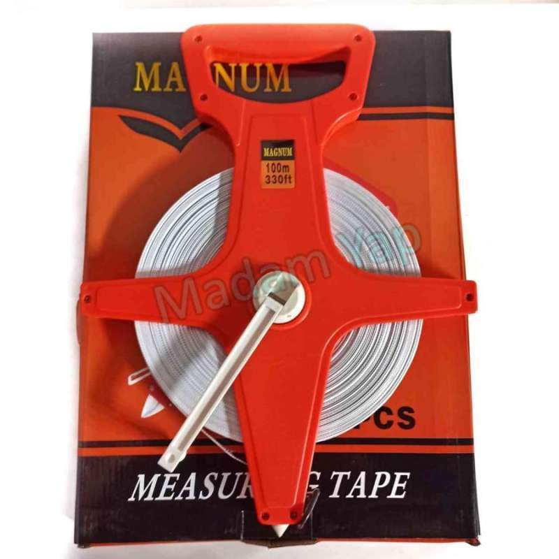 Jual Meteran Tancap 30 50 100 M Meter Gulung Rol Tanam Tanah Bangunan - 30 Meter di Seller Madam ...