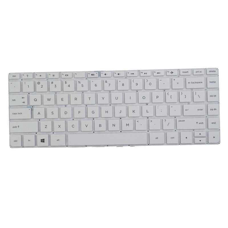 Jual Ultrathin White Keyboard Ergonomics Wireless Gaming Keypad For ...