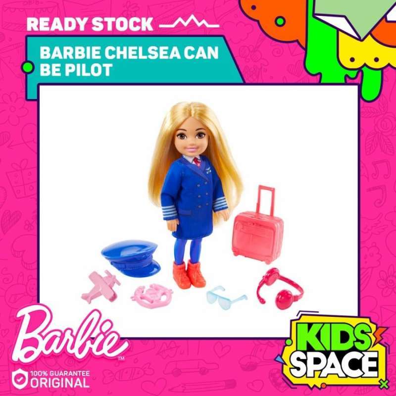 Jual Barbie Chelsea Can Be Pilot Playset Di Seller Kids Space Toys ...