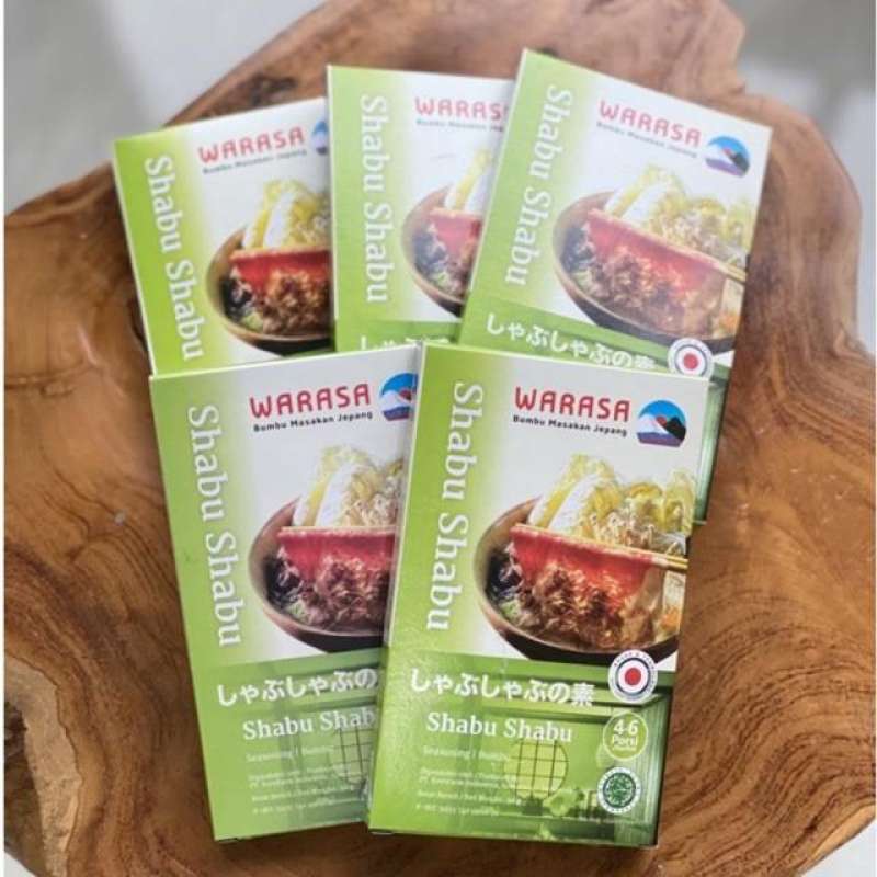 Jual Bumbu Jepang Instant Shabu Shabu Warasa No MSG HALAL -50gr ...