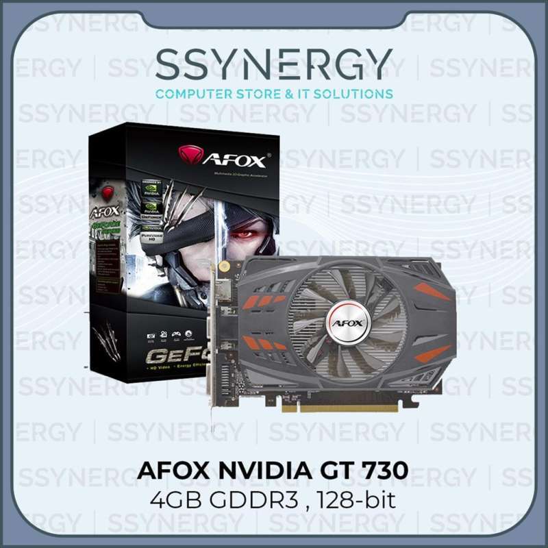 Jual VGA AFOX GeForce Nvidia GT 730 4GB DDR3 di Seller SSYNERGY ...